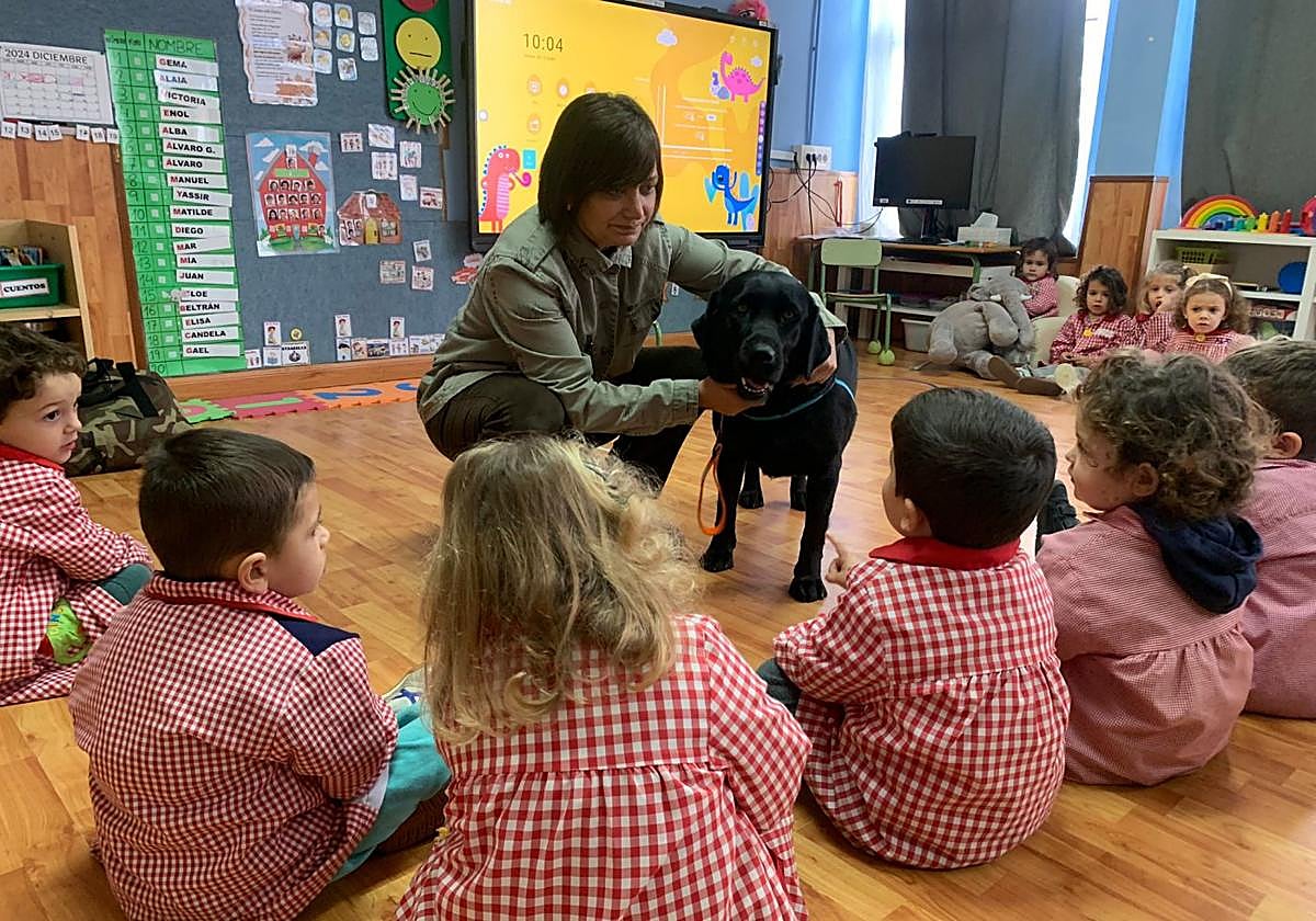 Boni enseña valores en igualdad y cuidado de los animales a los niños de Castrillón | El ...